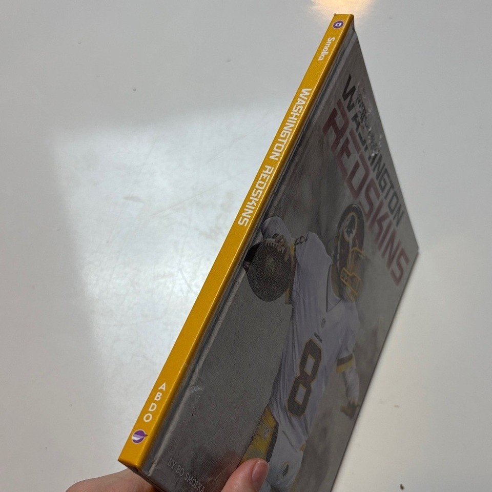 Washington Redskins hardcover NFL Up Close by Bo Smolka | eBay