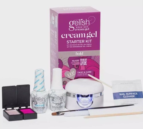 Gelish - Cream Gel Starter Kit - Bold #1121810 | eBay