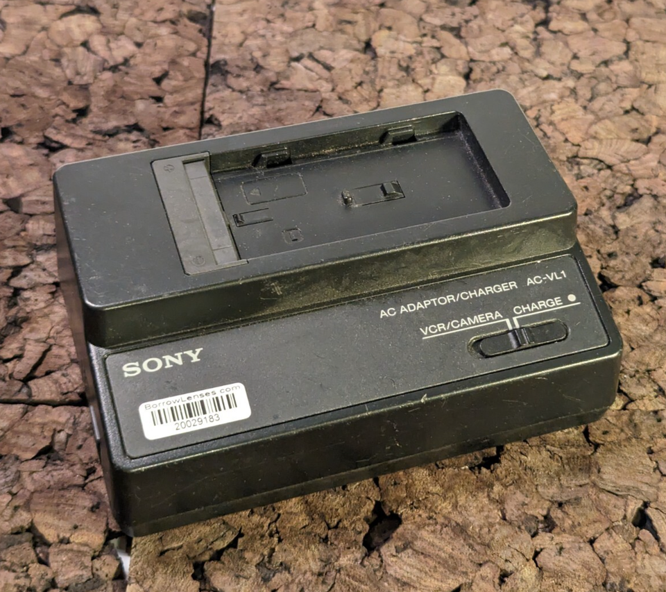 Sony AC-VL1 Battery Charger for NP-F550 NP-F770 NP-F960 NP Battery ...