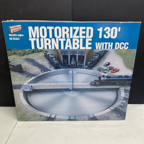 Walthers CORNERSTONE 130' Motorized DCC Turntable 933-2850 NEW IN BOX ...