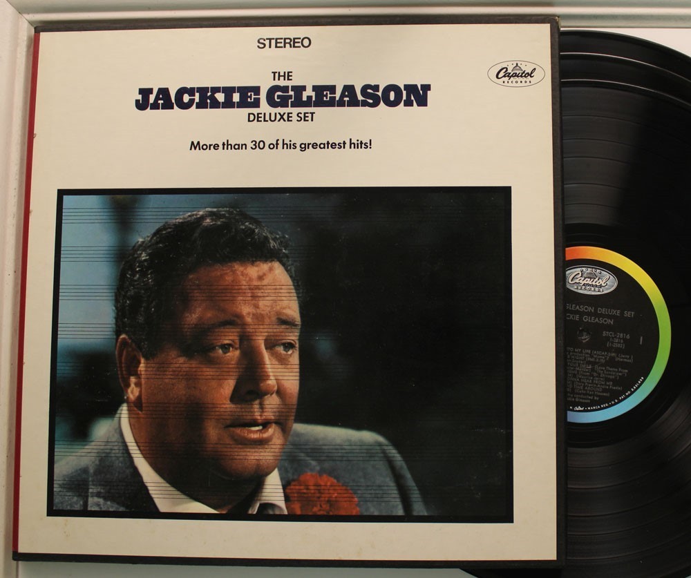 Jackie Gleason 3-Disc Lp The Deluxe Set On Capitol - Vg++ To Nm! / Vg++ ...