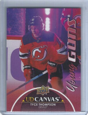 2021-22 Upper Deck Canvas #C96 Tyce Thompson Young Guns Rookie Card | eBay