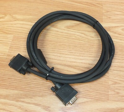 AWM 2919 30V 15 Pin Male to Male Low Voltage Black Computer Cable ...