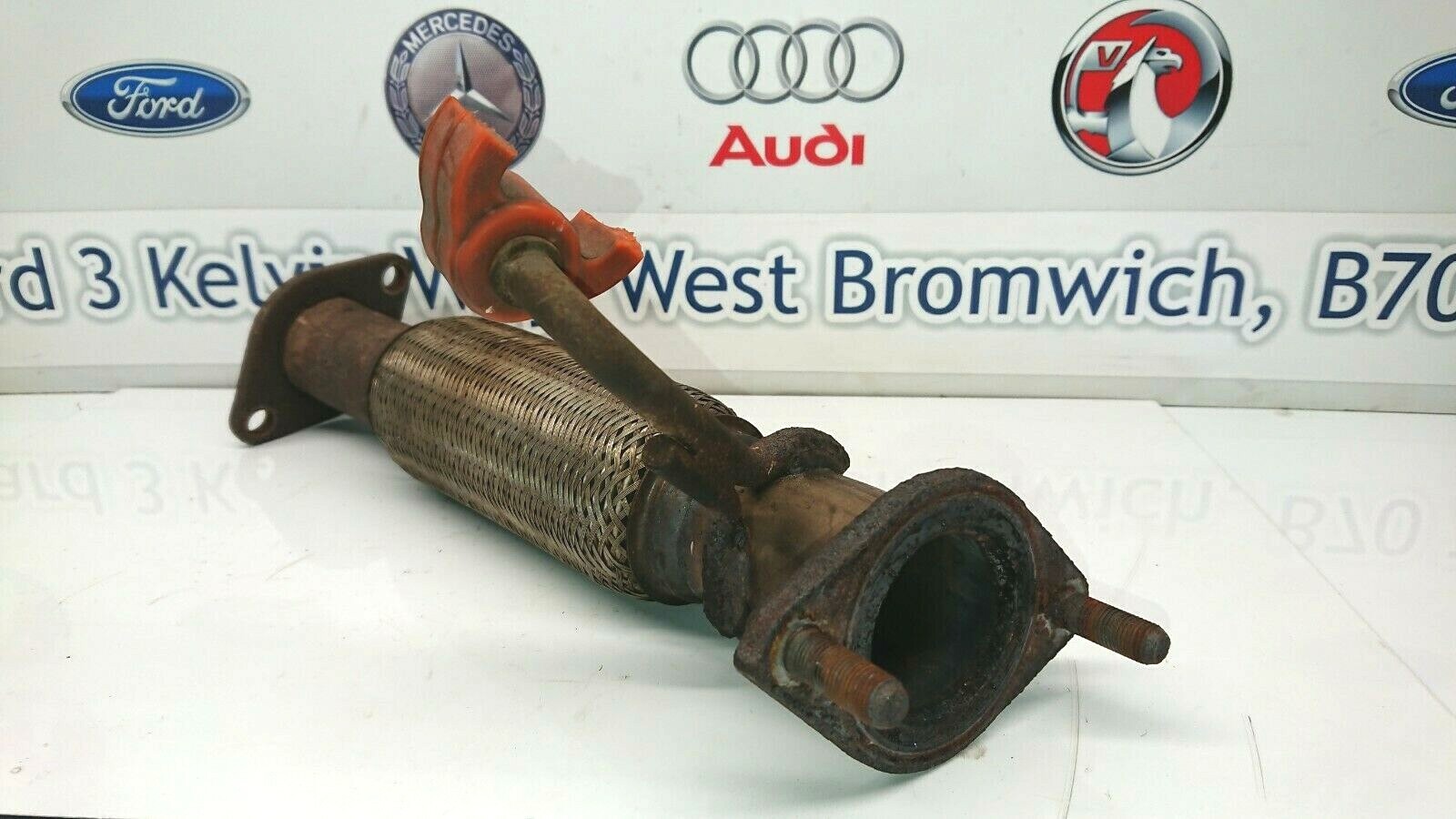 13-16 Hyundai i30 MK2 Estate1.6 CRDi exhaust flexi down pipe + lambda ...