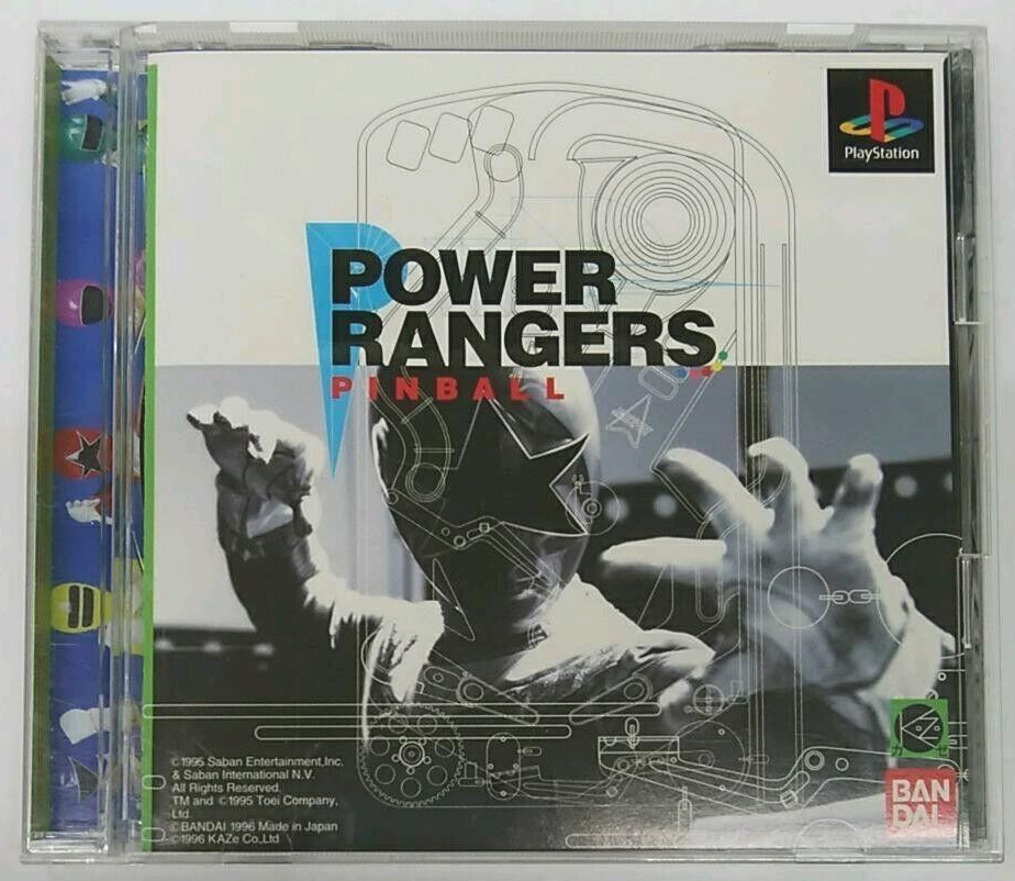 PS1 PS PlayStation 1 Power Rangers Pinball Japanese Tested Genuine | eBay