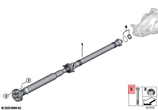 Genuine BMW Hexagon Screw With Flange M12x1.5x67-10.9 07119906489 | eBay