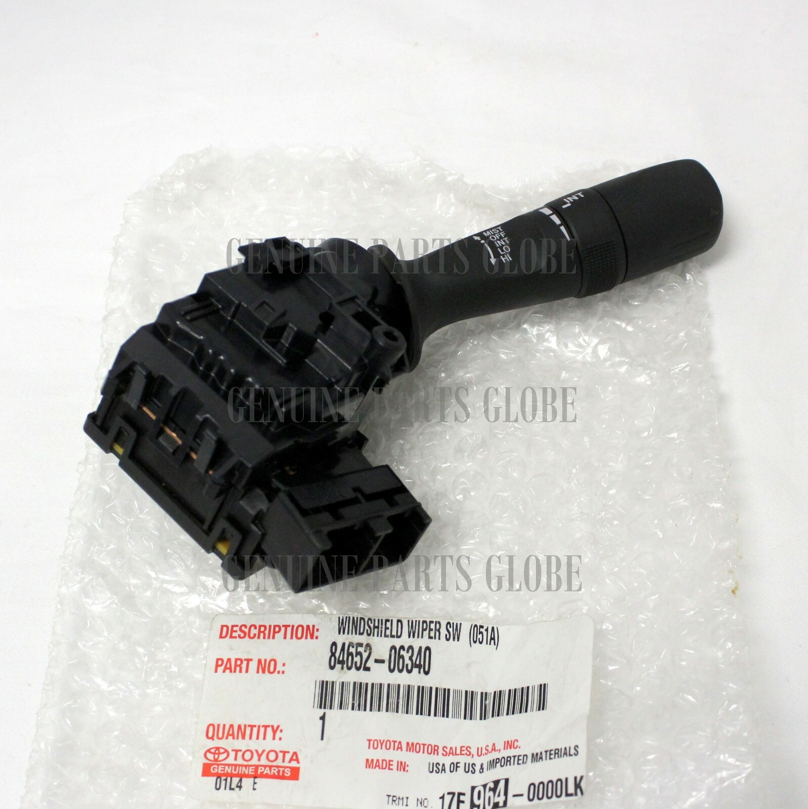 GENUINE OEM TOYOTA AVALON COROLLA TACOMA INTERMITTENT WIPER SWITCH ...