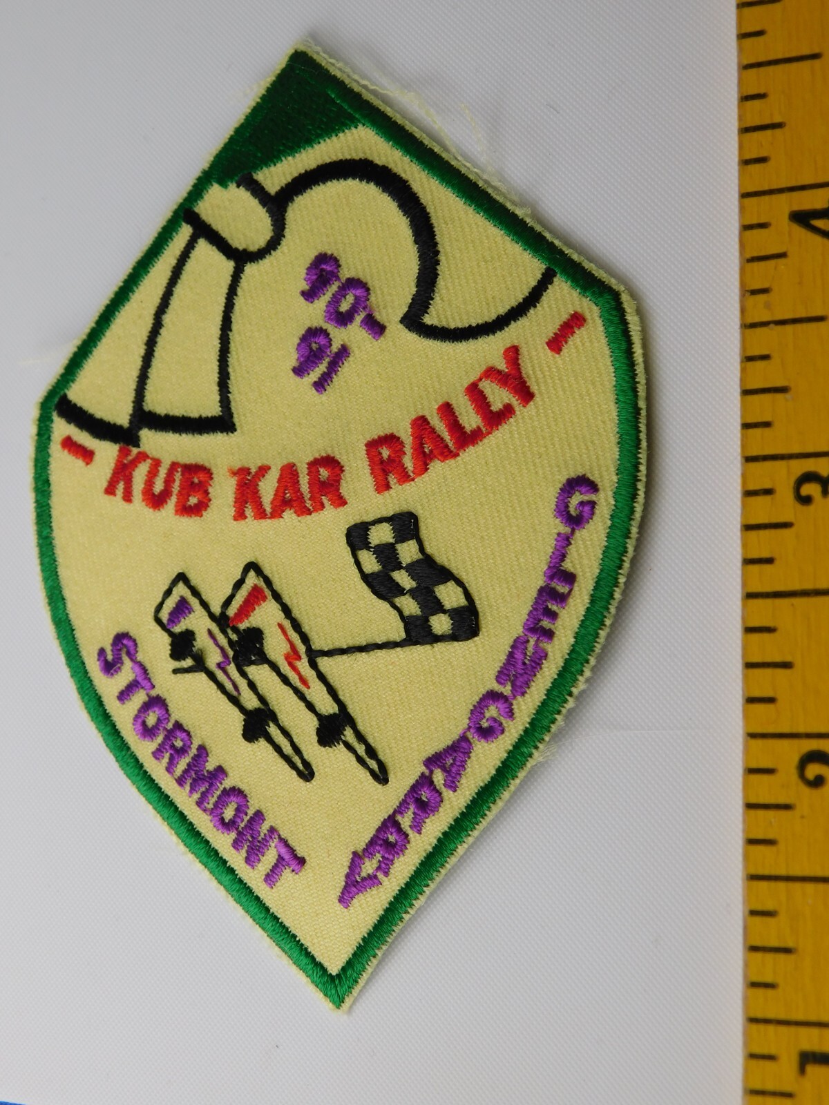BOY SCOUTS CANADA PATCH KUB KAR RALLY STORMONT GLENGARRY 1990 BADGE | eBay