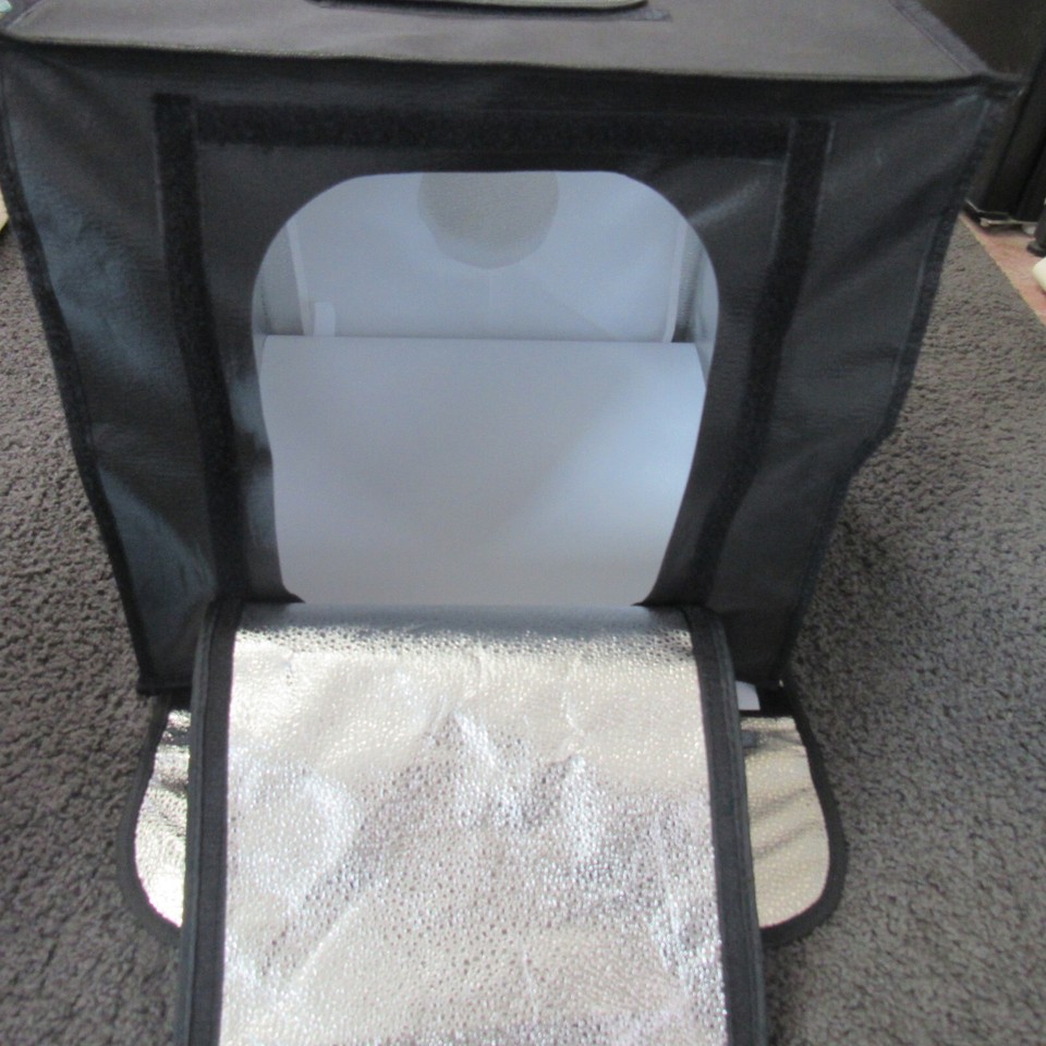 Samtian Portable Light Box 16 X 16 Inch Box Cube Adjustable Light Tent ...