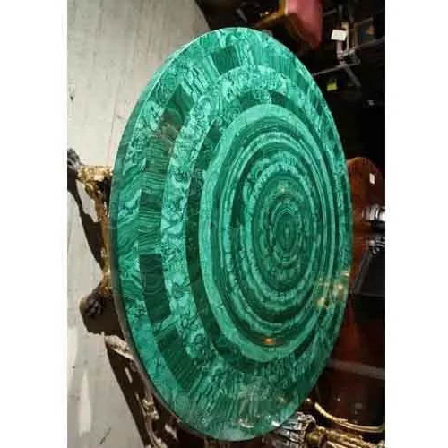 30" Round Malachite Stone Coffee Table Handmade Garden Furniture & Room ...