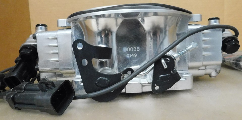 Holley Sniper 90038 Throttle Body, Aluminum, 4500 FLG, 1440CFM, 800HP ...
