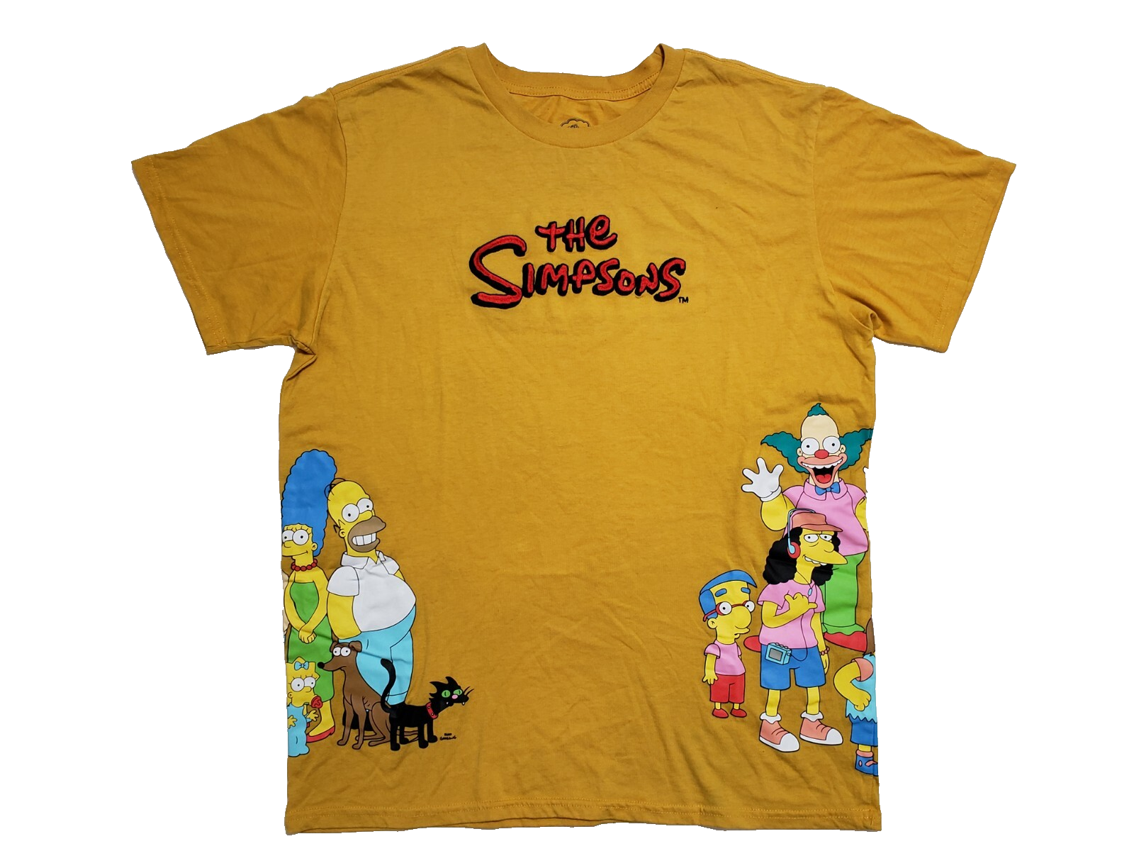 The Simpsons T-Shirt Size XL Embroidered Logo All Around Graphic | eBay
