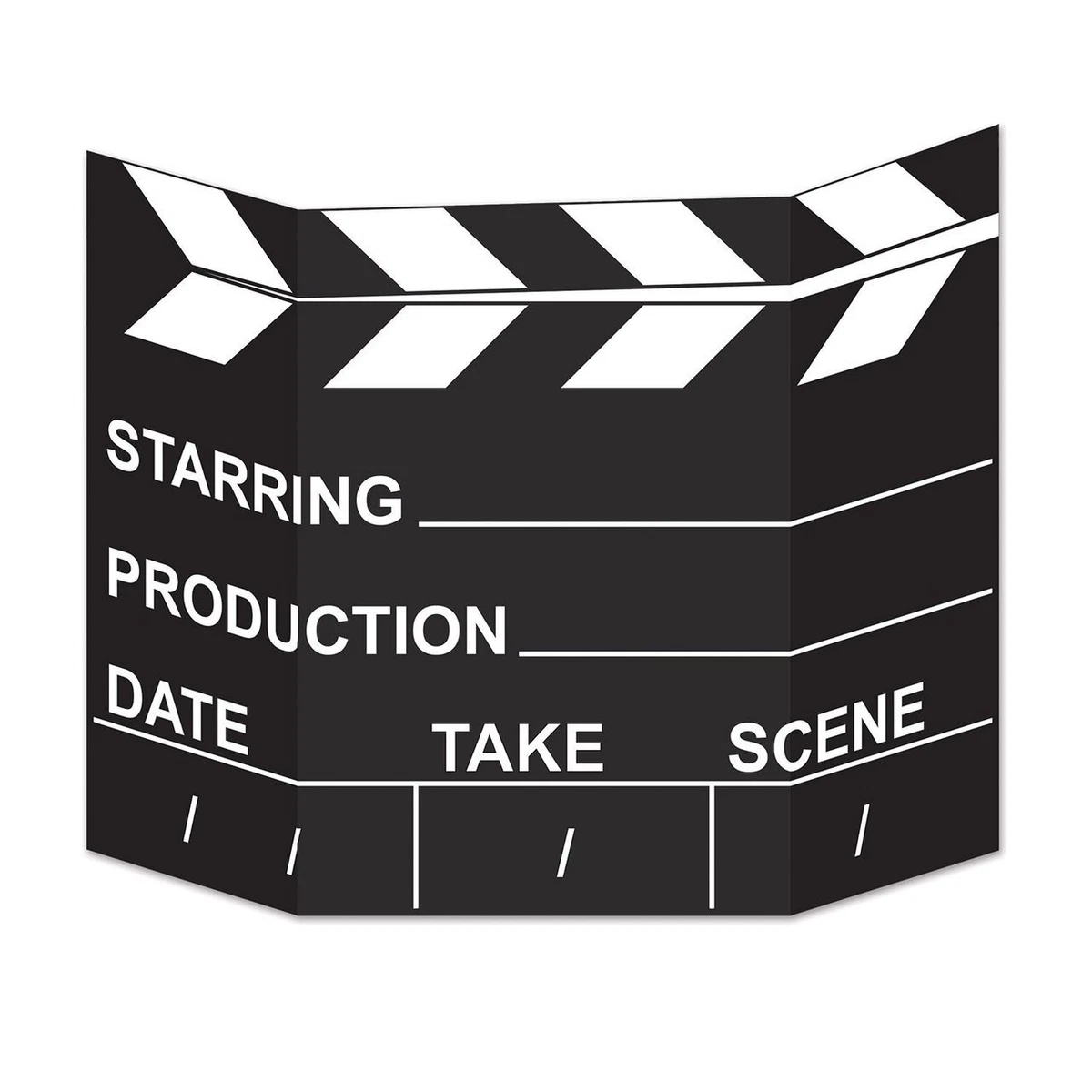 Movie Set Clapboard