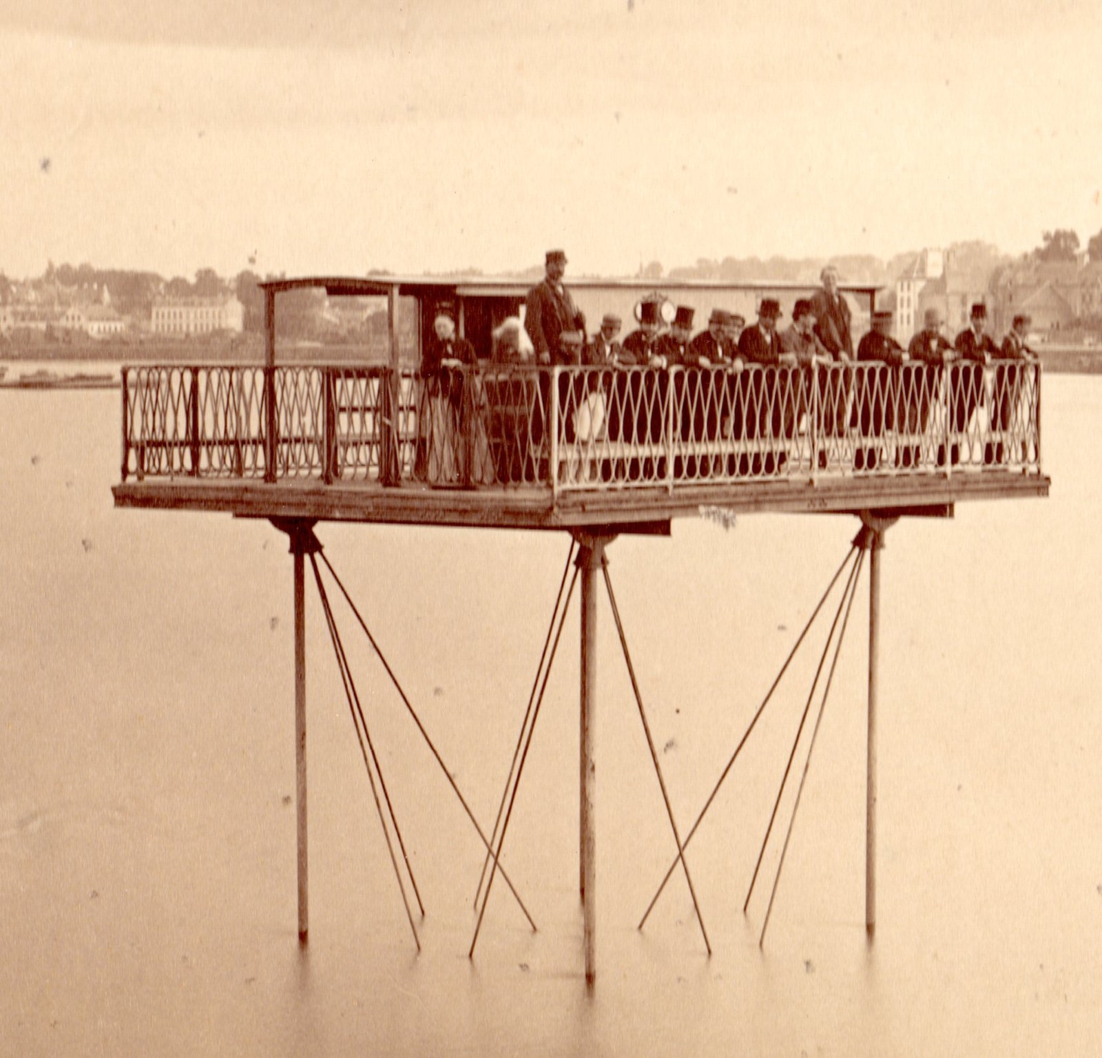 c.1880 PHOTO of ROLLING BRIDGE of SAINT MALO FRANCE | eBay