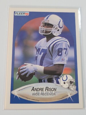 ANDRE RISON 1990 Fleer #231. COLTS | eBay