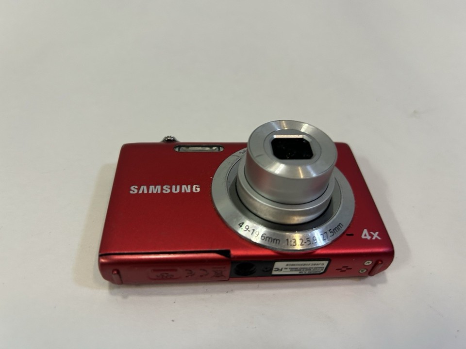 Samsung TL105 12MP Red Digital Camera Tested Please Read | eBay