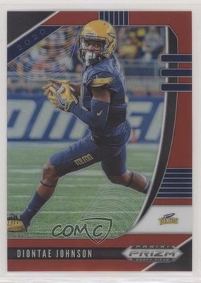 2020 Panini Prizm Draft Picks Red Prizm Diontae Johnson #37 | eBay