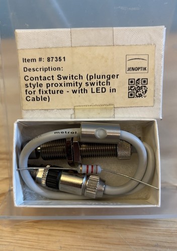Jenoptik 87351 Plunger Contact Switch W/ LED In Cable New | eBay