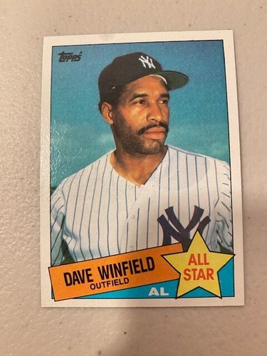 1985 Topps #705 Dave Winfield All-Star Baseball Card | eBay