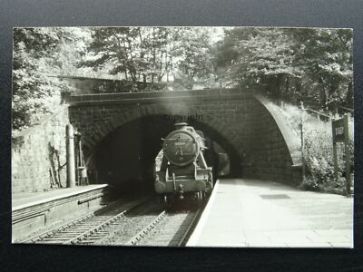 Stockport DISLEY RAILWAY STATION Steam Locomotive 48268 c1950s RP ...