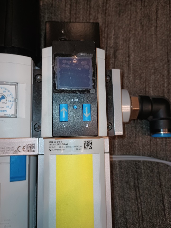 FESTO MS6-SV-1/2-D-10V24P-2M12-SO-AG , MS6-LFR-1/2-D7-C-R-V-AD1-AS, M56 ...