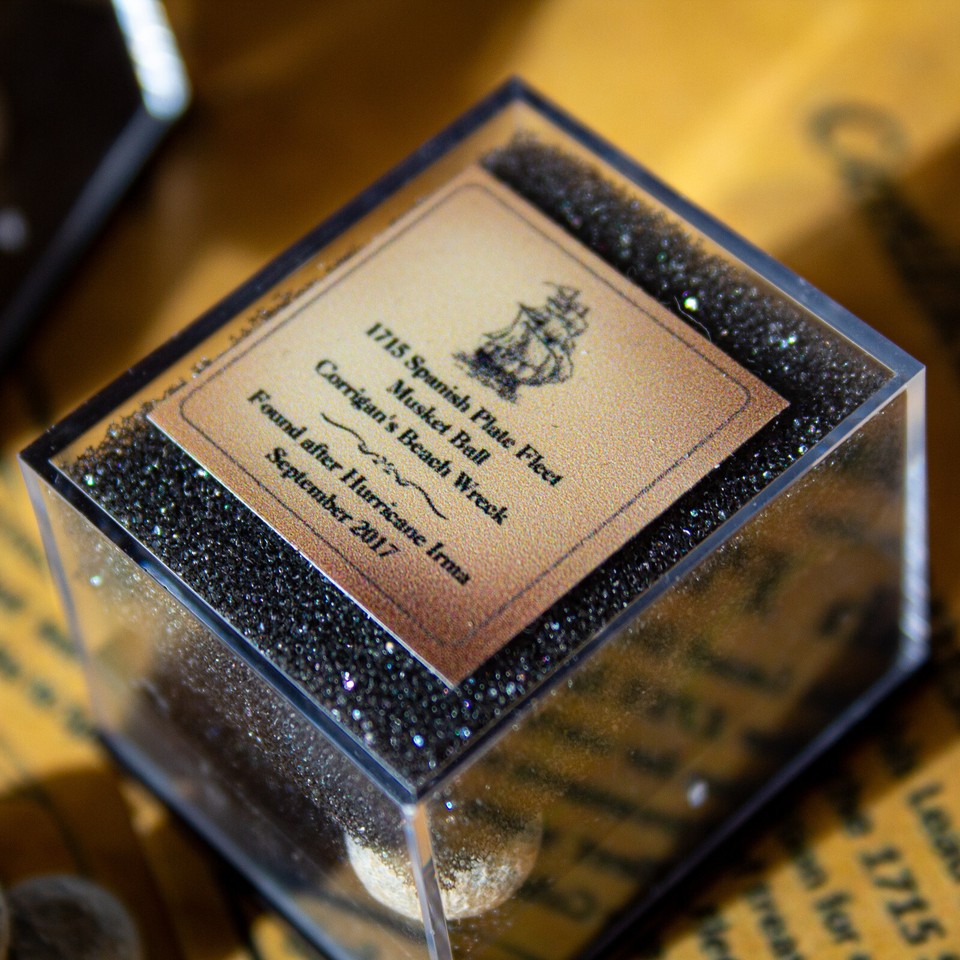 1715 FLEET Musket Ball | Shipwreck Treasure | Queens Jewels LLC | eBay