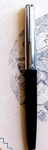 vtg Russian AP fountain pen vintage Russia BURGUNDY/ CHROME | eBay