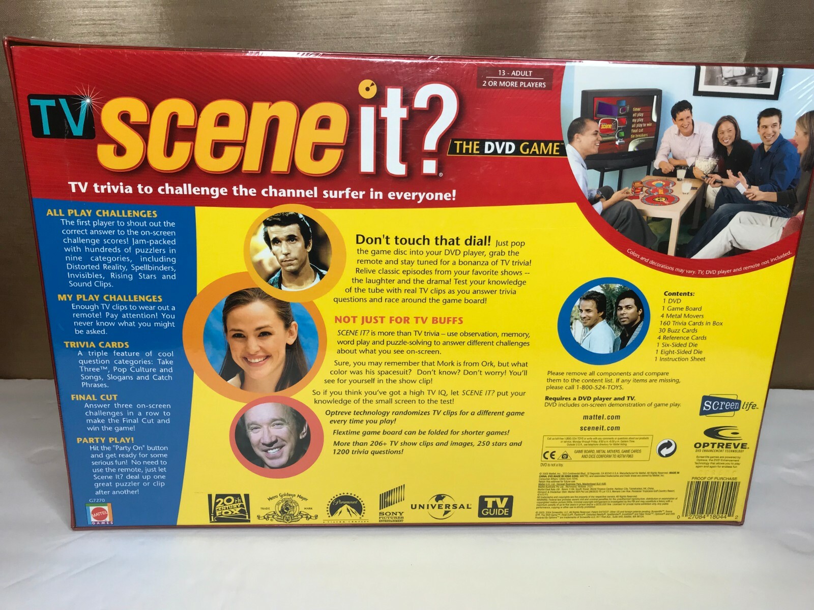 SCENE IT? The TV Trivia 2005 Family DVD Game Mattel FACTORY SEALED | eBay