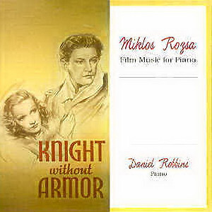 Knight Without Armor Film Music For Piano CD Miklos Rozsa Robbins ...