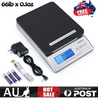 MUNBYN 30kg 1g Shipping Scale Postal Digital Kitchen Platform Parcel ...