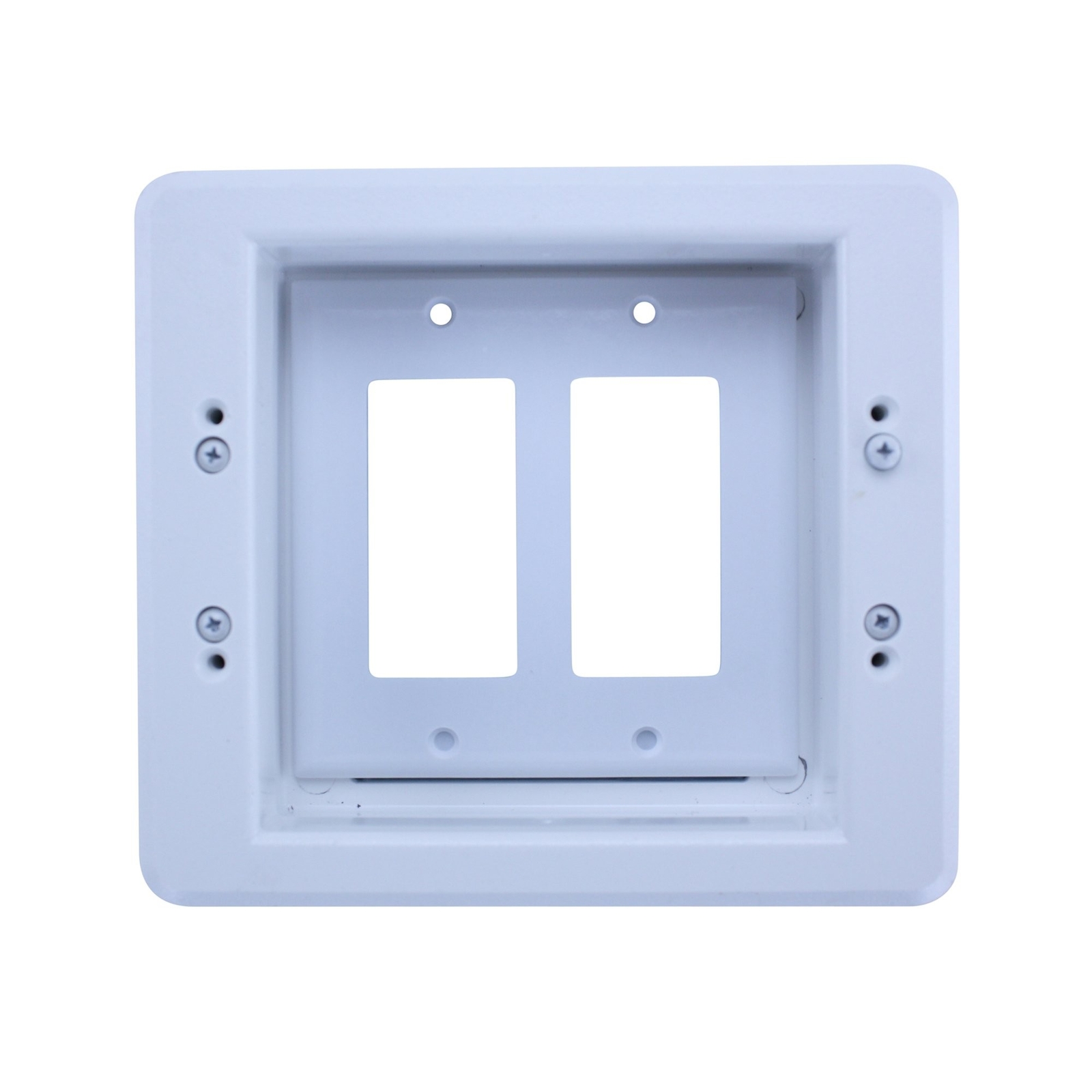 Arlington Industries TVBS505-1 TVBS505 Recessed Outlet Wall Plate Kit ...