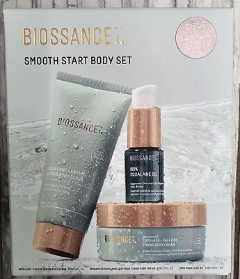 Biossance Smooth Start Body Set- BRAND NEW! | eBay