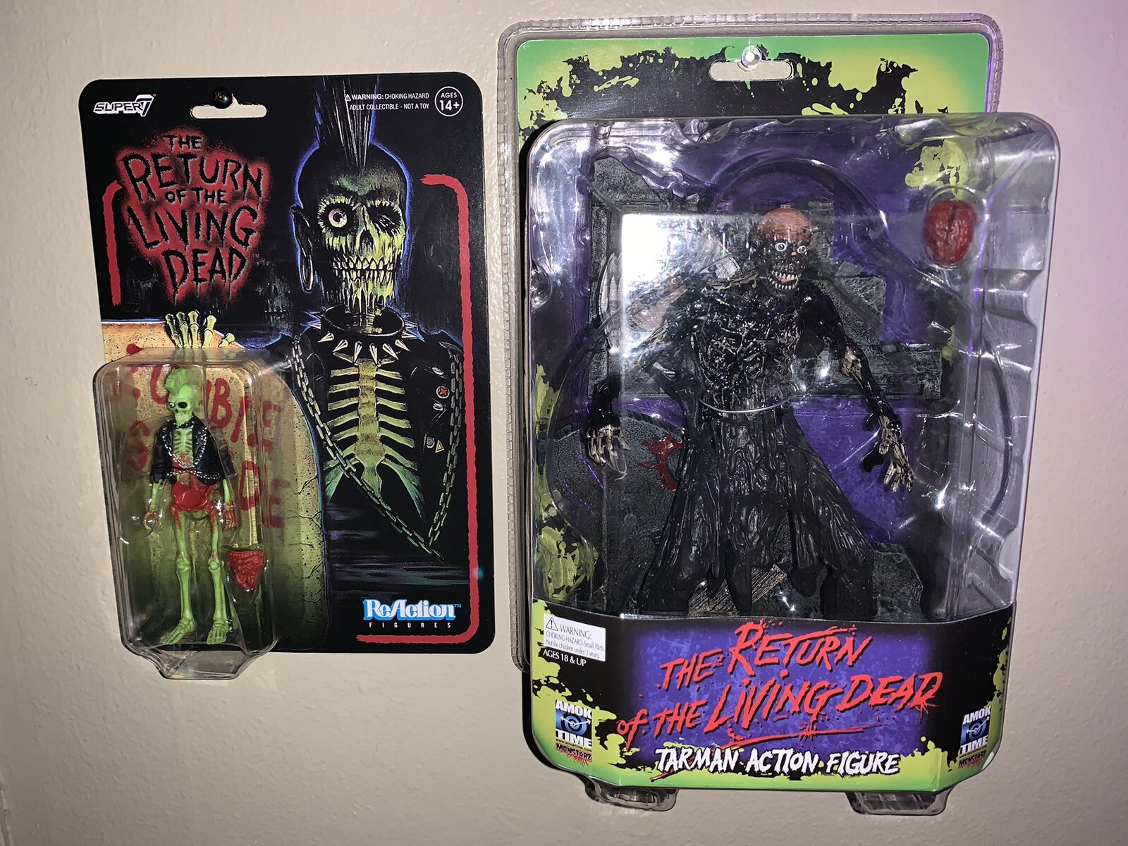 RETURN OF THE LIVING DEAD Tarman Figure NEW! Amok Time With Bonus ...
