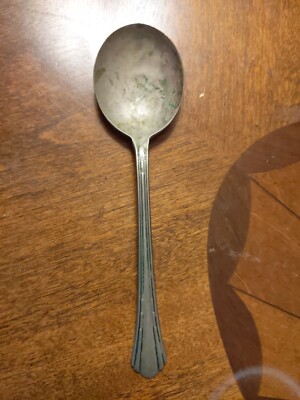 Racebrook Silverplate Lynbrook Round Bowl Soup Spoon. 5 5/8" Long | eBay