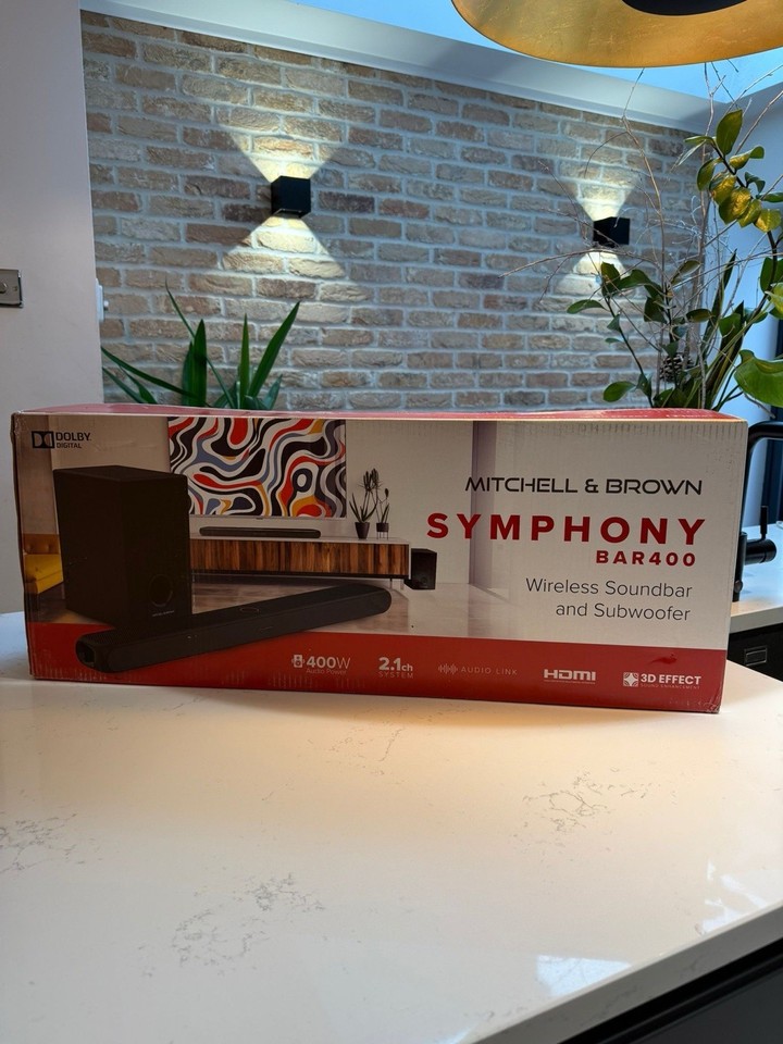 Mitchell & Brown Symphony BAR400 Soundbar and Wireless Subwoofer | eBay UK