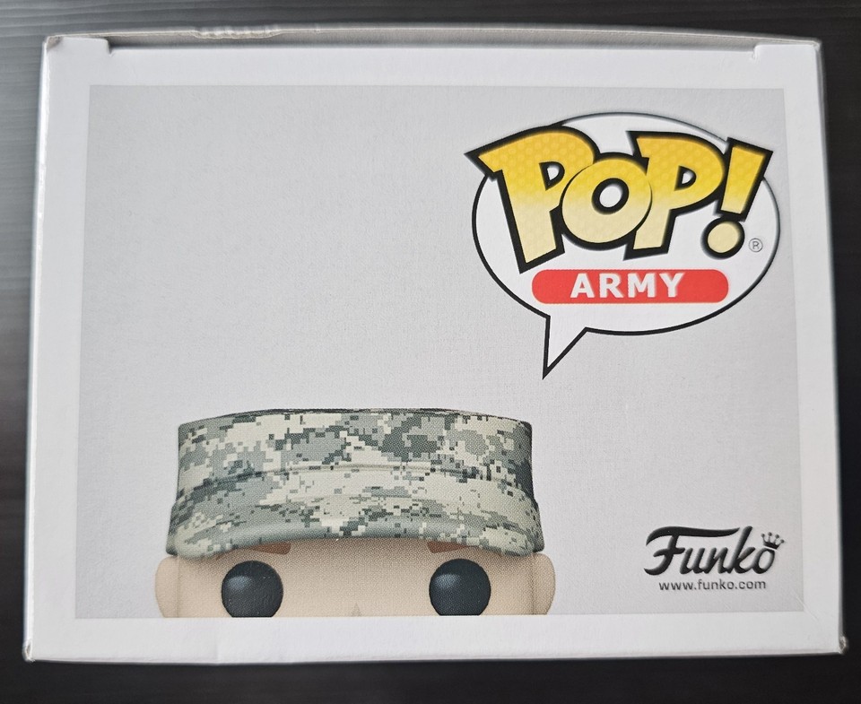 Funko Pop! Army U.S. Army Soldier (Male Caucasian) USA Vinyl Figure ...