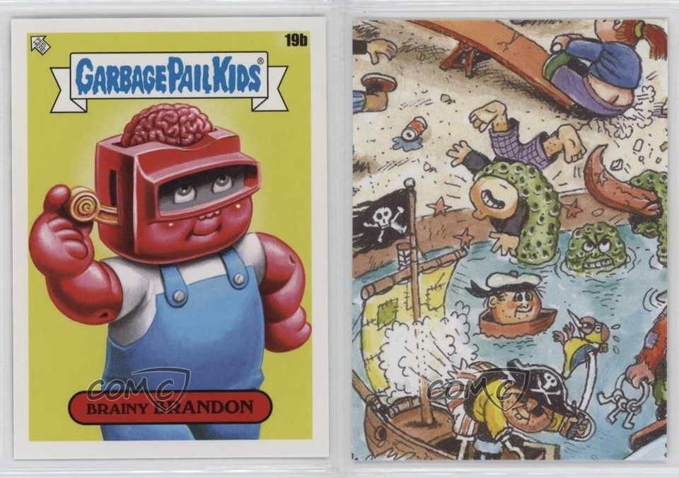 2024 Topps Garbage Pail Kids: Kids at Play Brainy Brandon #19b 1oa8 | eBay