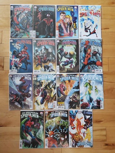 Marvel Comics Spectacular Spider-Men (2024) Complete Series #1-15 1st ...