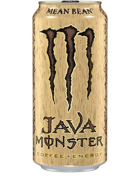 Monster Energy Java Monster Mean Bean, Coffee + Energy Drink, 15 Ounce ...