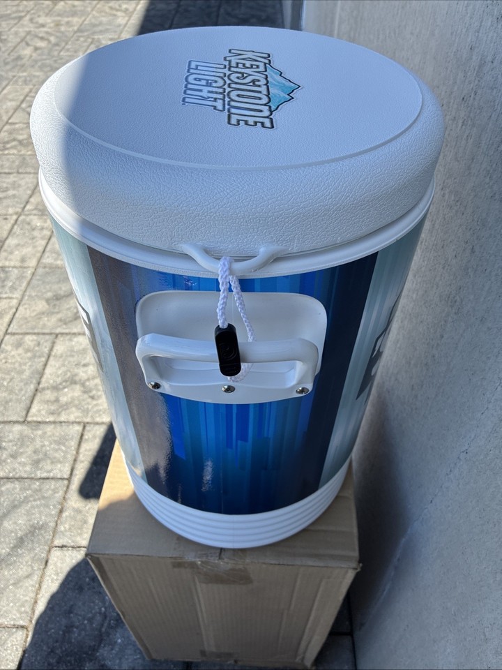 Keystone Light Beer 🍺 2 Gallon Cooler Water Beverage Dispenser Brand ...