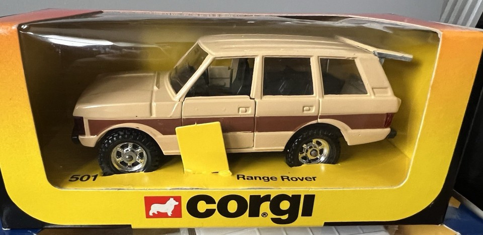 Corgi Land Rover Norweb Plc & Corgi 501 Range Rover Both Unplayed With ...