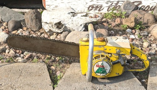 The Mono Line Chainsaw Model 245 Fires On Prime USA Made Vintage 5HP | eBay