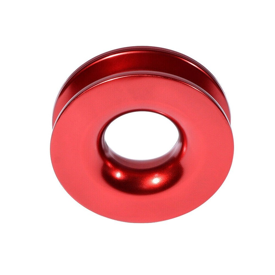 1pc Recovery Ring Snatch Block Pulley Heavy Duty fit Soft Shackle Tow ...