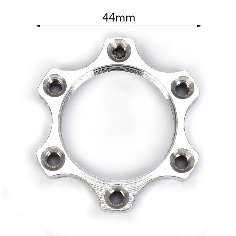 44mm Disc Brake Flange Adapter Bicycle 6 Bolts Hole Mountain Road Bike ...