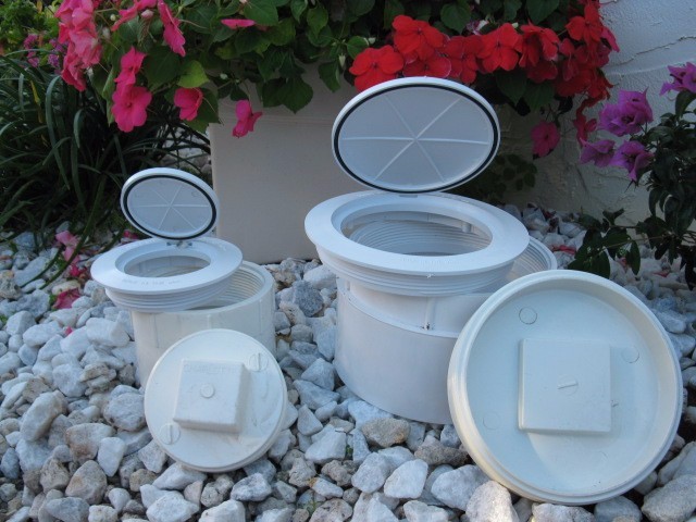 4" Flip Top Home-saver Sewer Relief Cap, Backflow Preventer, Sewer Cap ...