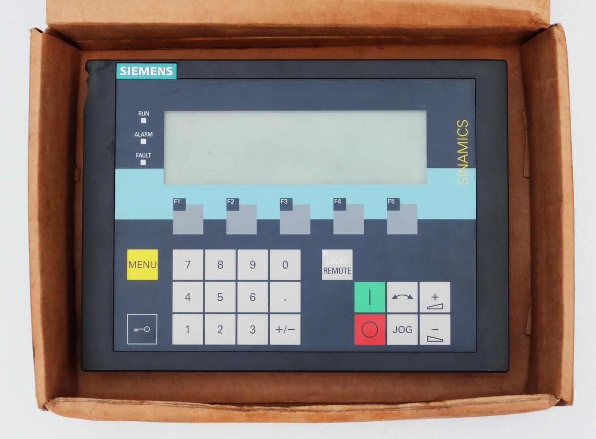 NOS NEW SIEMENS 6SL3055-0AA00-4CA2 SINAMICS ADVANCE OPERATOR PANEL ...