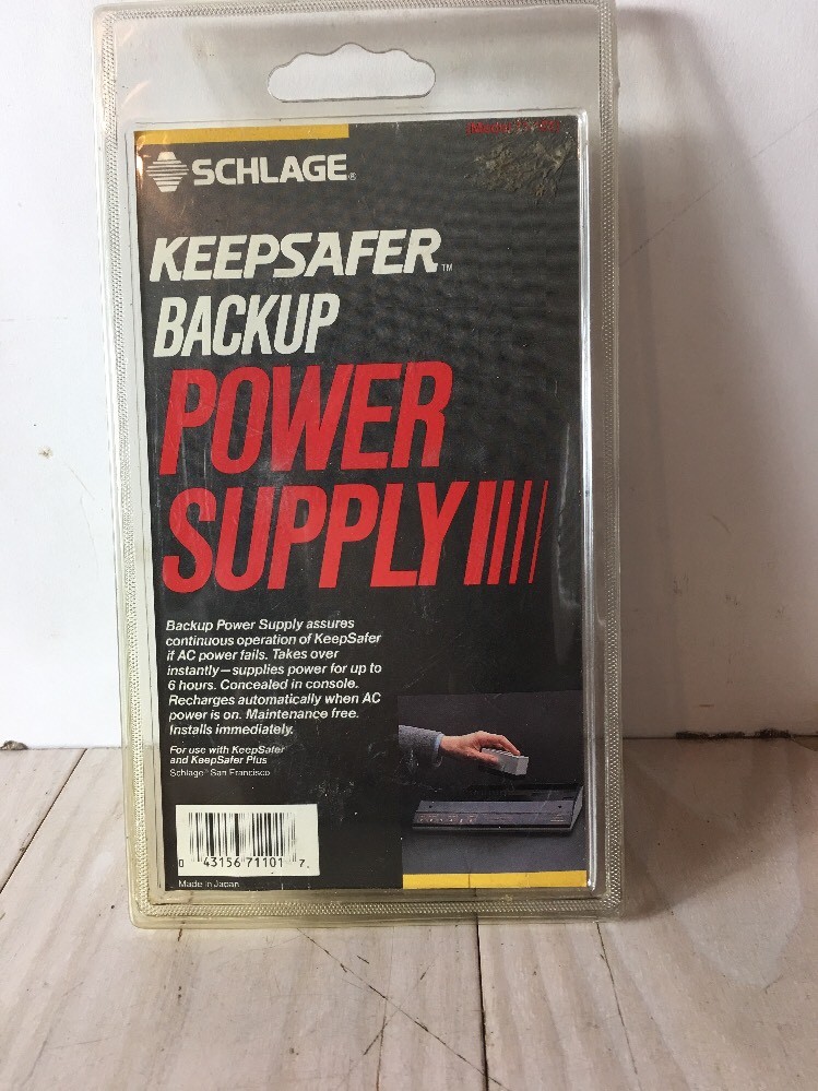 Vintage Schlage KeepSafer Backup Power Supply Model 71-101 | eBay
