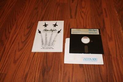 Blue Angels Commodore 64 Game with manual - Tested | eBay