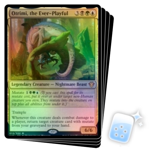 FOIL OTRIMI, THE EVER-PLAYFUL X4 Commander 2020 Magic MTG MINT CARD | eBay
