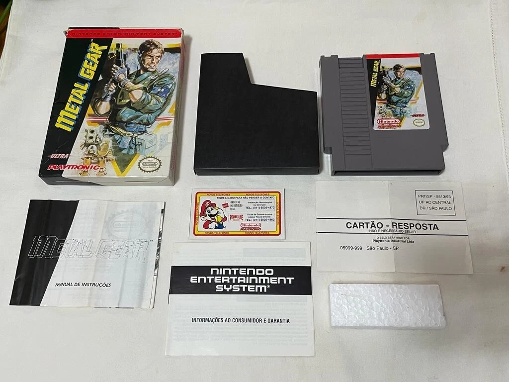 Metal Gear Nes Cartridge